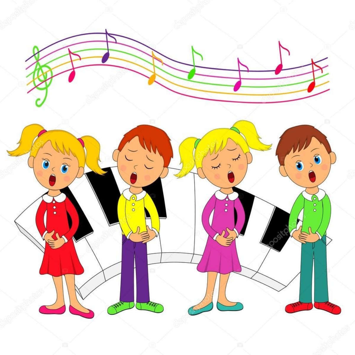 School Choir Clipart
